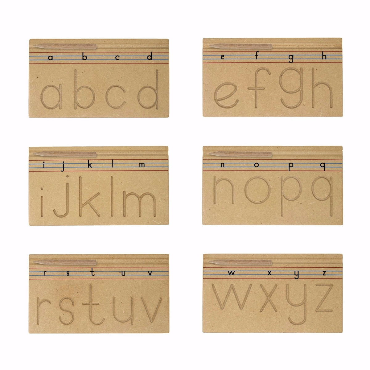 English Montessori Writing Board